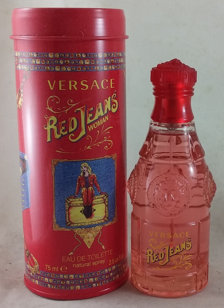 Versace Red Jeans for Women – My Store